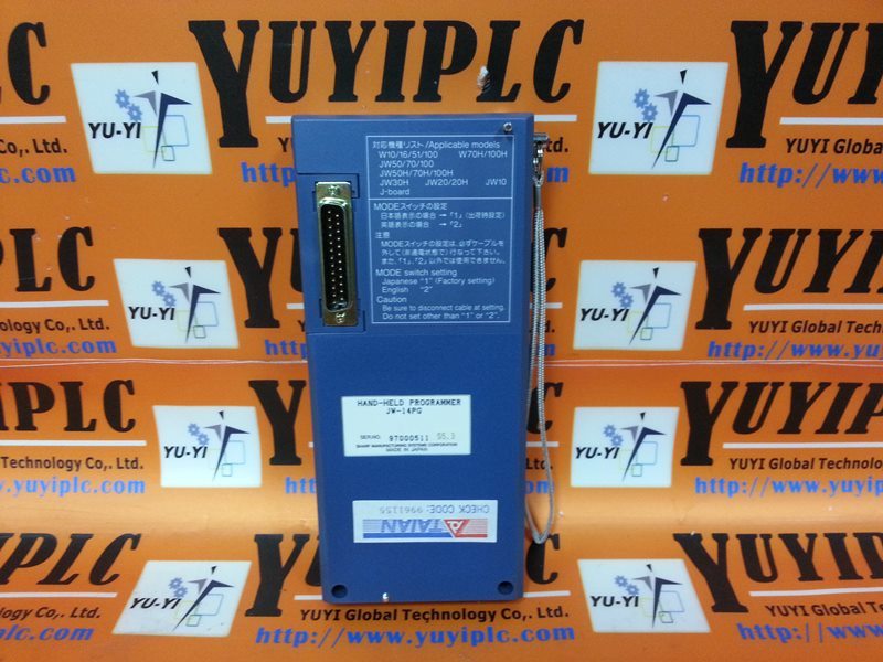 SHARP JW-14PG PENDANT HAND-HELD PROGRAMMER New in box - 裕益科技自動化設備可程式編碼器PLC分散式控制系統DCS